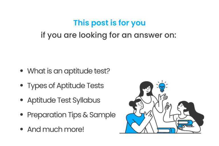 Aptitude Tests: Types, Syllabus, Preparation Tips, Sample | iDreamCareer